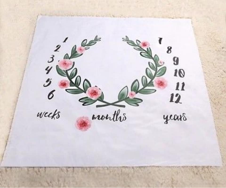 Baby Milestone Prop Sheets – Spesh4U